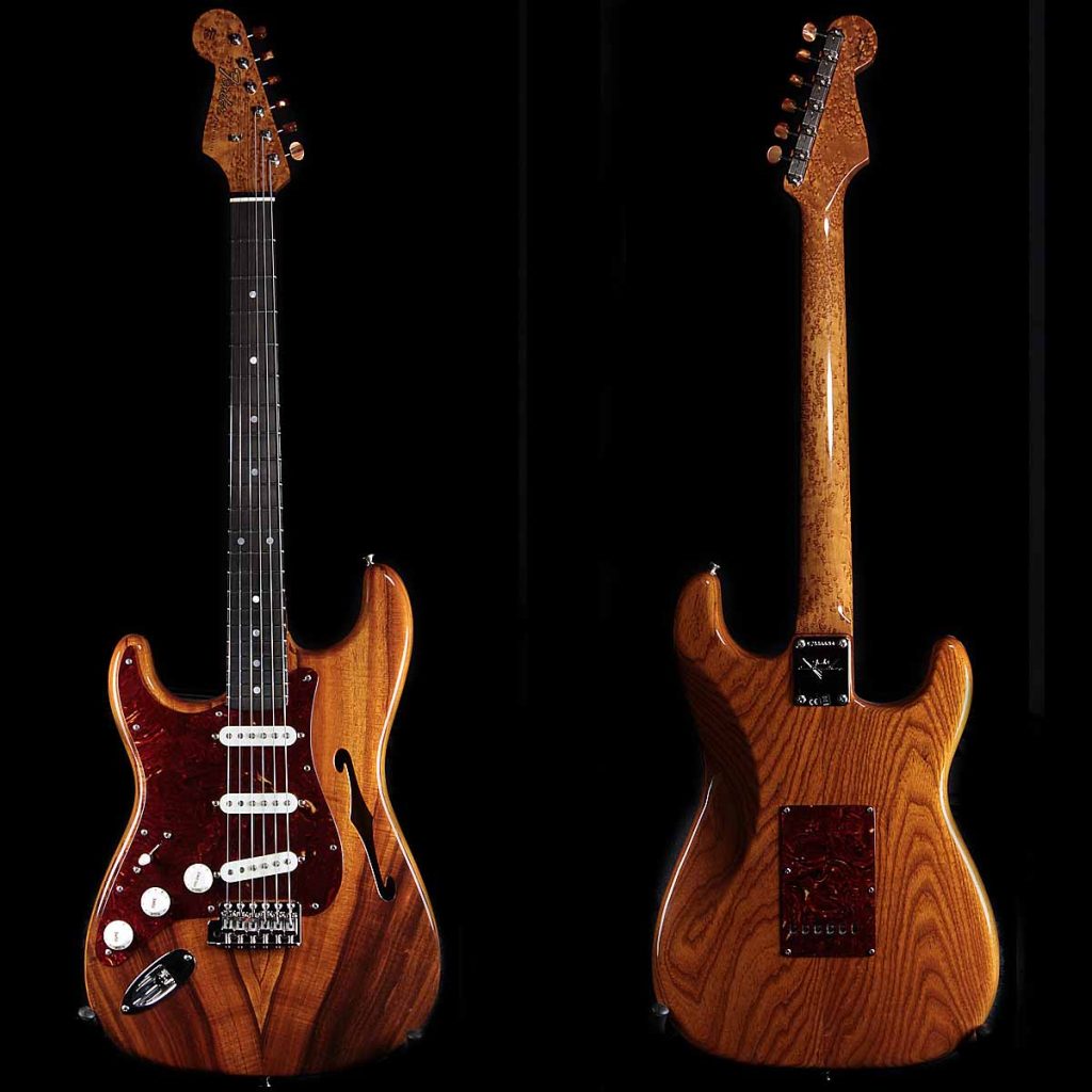 Fender Custom ShopArtisan Thinline Strat | Lefty Guitars Only