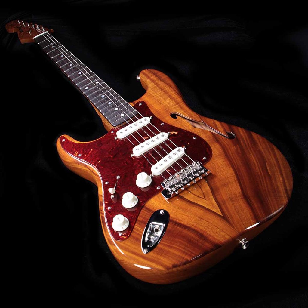 Fender Custom ShopArtisan Thinline Strat | Lefty Guitars Only