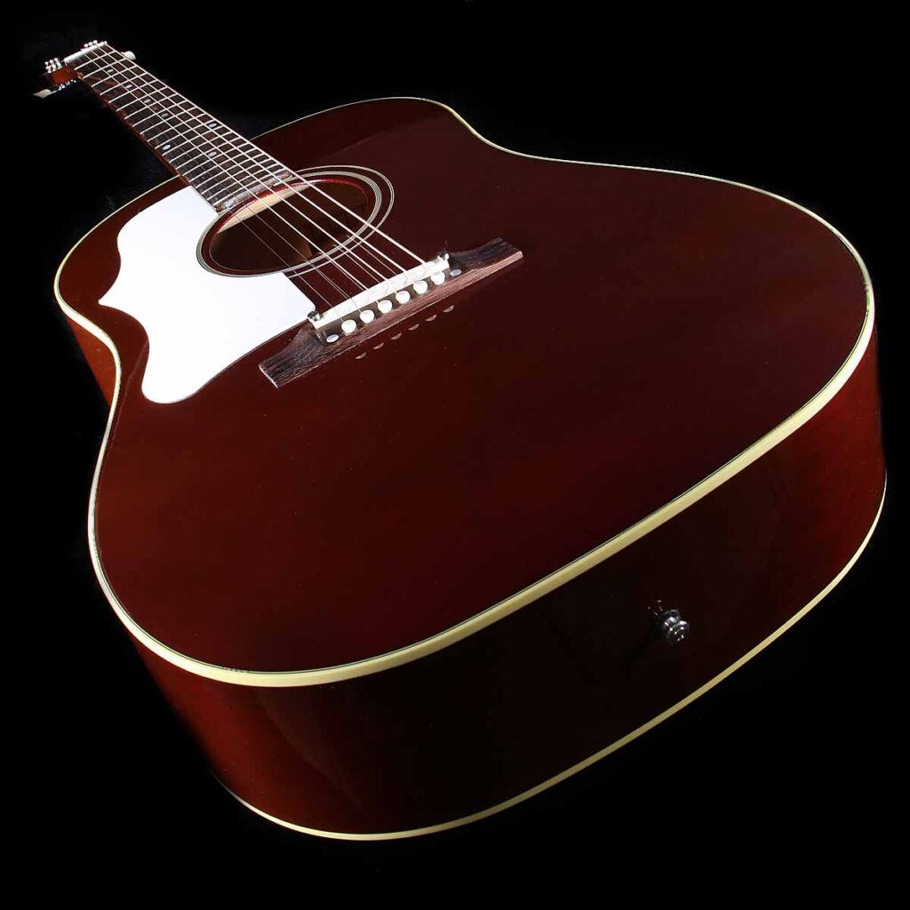 Lefthanded Gibson 60s J-45 wine red | Lefty Guitars Only