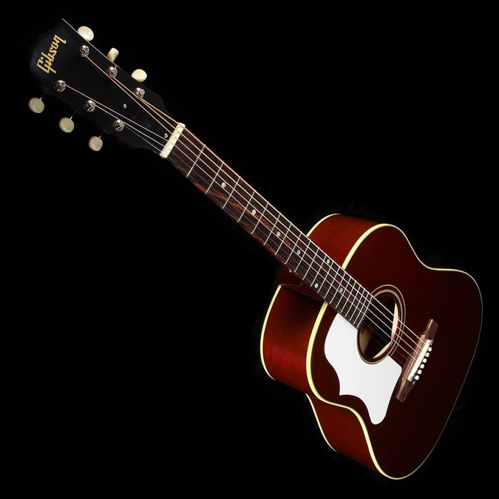 Lefthanded Gibson 60s J-45 wine red | Lefty Guitars Only