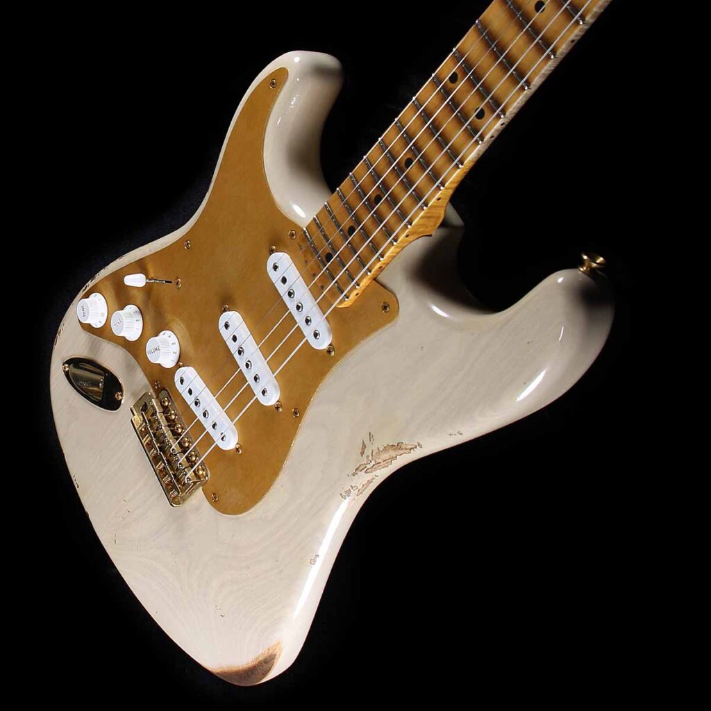Fender Custom Shop 55 Bone Tone Strat Lefty Guitars Only