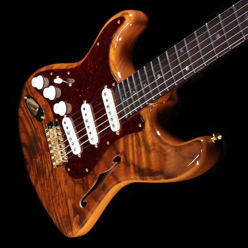 Fender Custom ShopArtisan Thinline Strat | Lefty Guitars Only