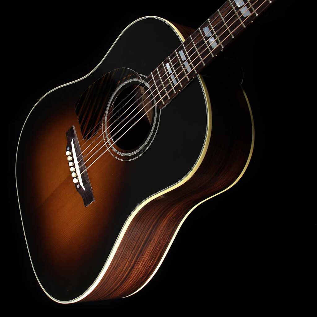 Lefthanded Gibson 60s J-45 wine red | Lefty Guitars Only