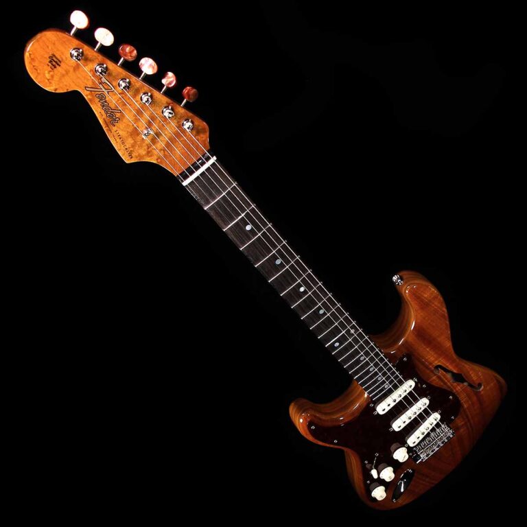 Fender Custom ShopArtisan Thinline Strat | Lefty Guitars Only